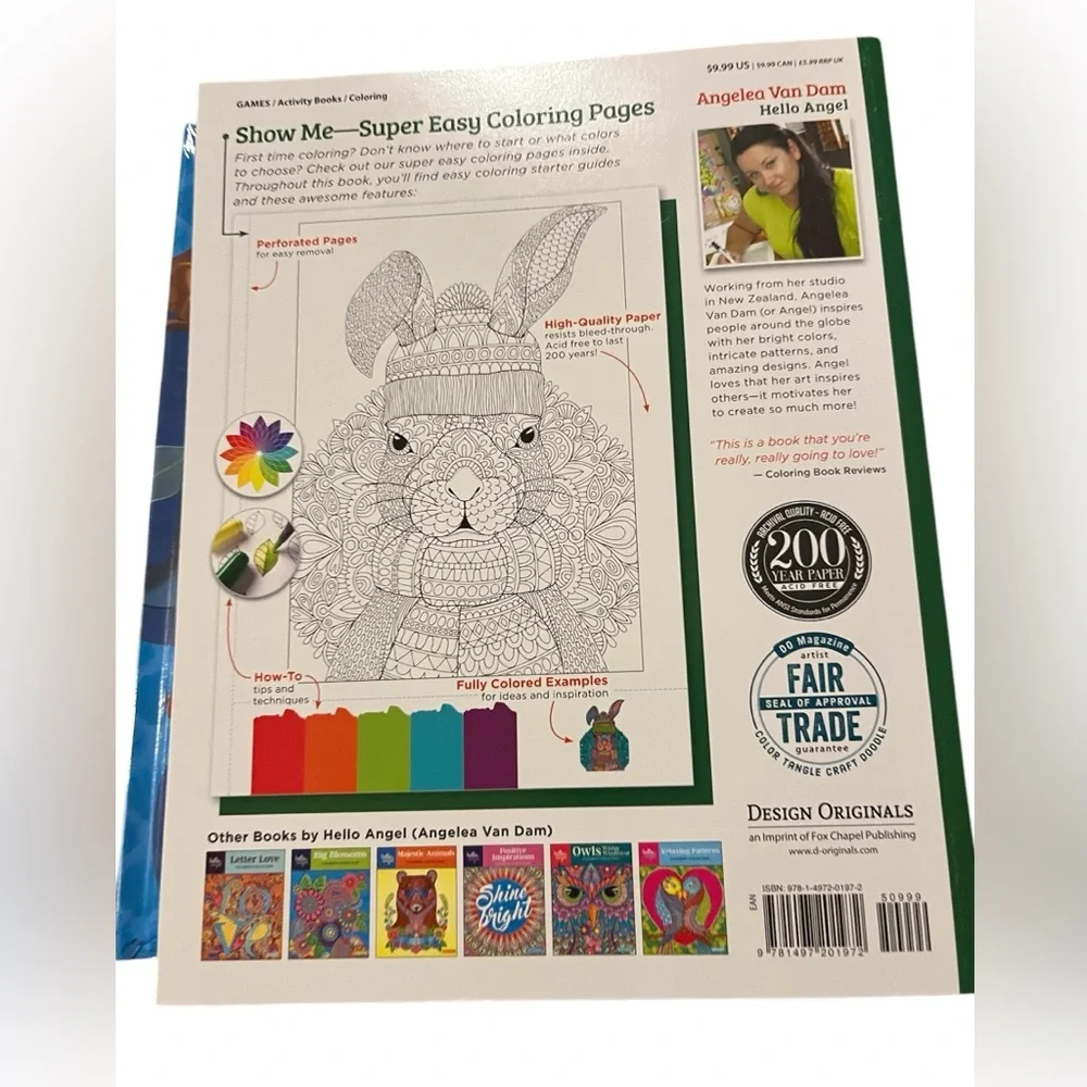 Hello Angel | Other | Hello Angel Winter Wonderland Coloring Book ...